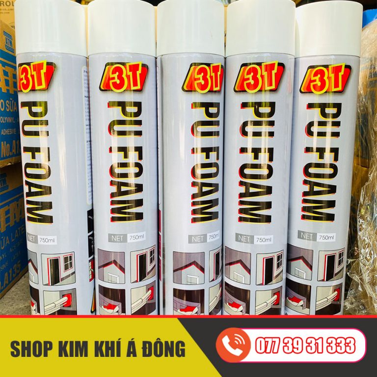 Keo bọt 3T PU Foam keo trương nở 1 thành phần, chai 750ml – Shop Kim Khí