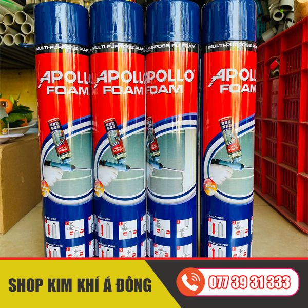 Keo bọt nở APOLLO FOAM 750ml, dùng vòi – Shop Kim Khí